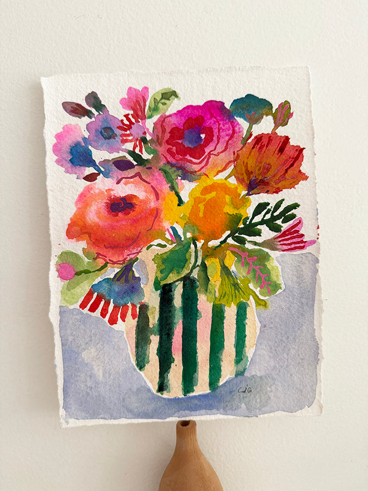 ROSES & STRIPES ORIGINAL – Carolyn Gavin